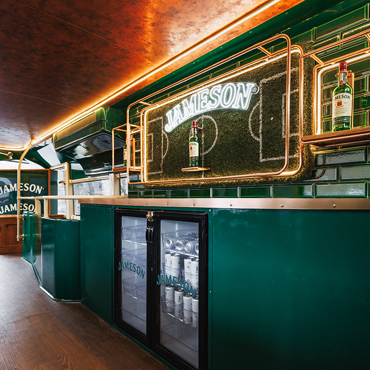 All Aboard...the Jameson bus! - Jameson Whiskey
