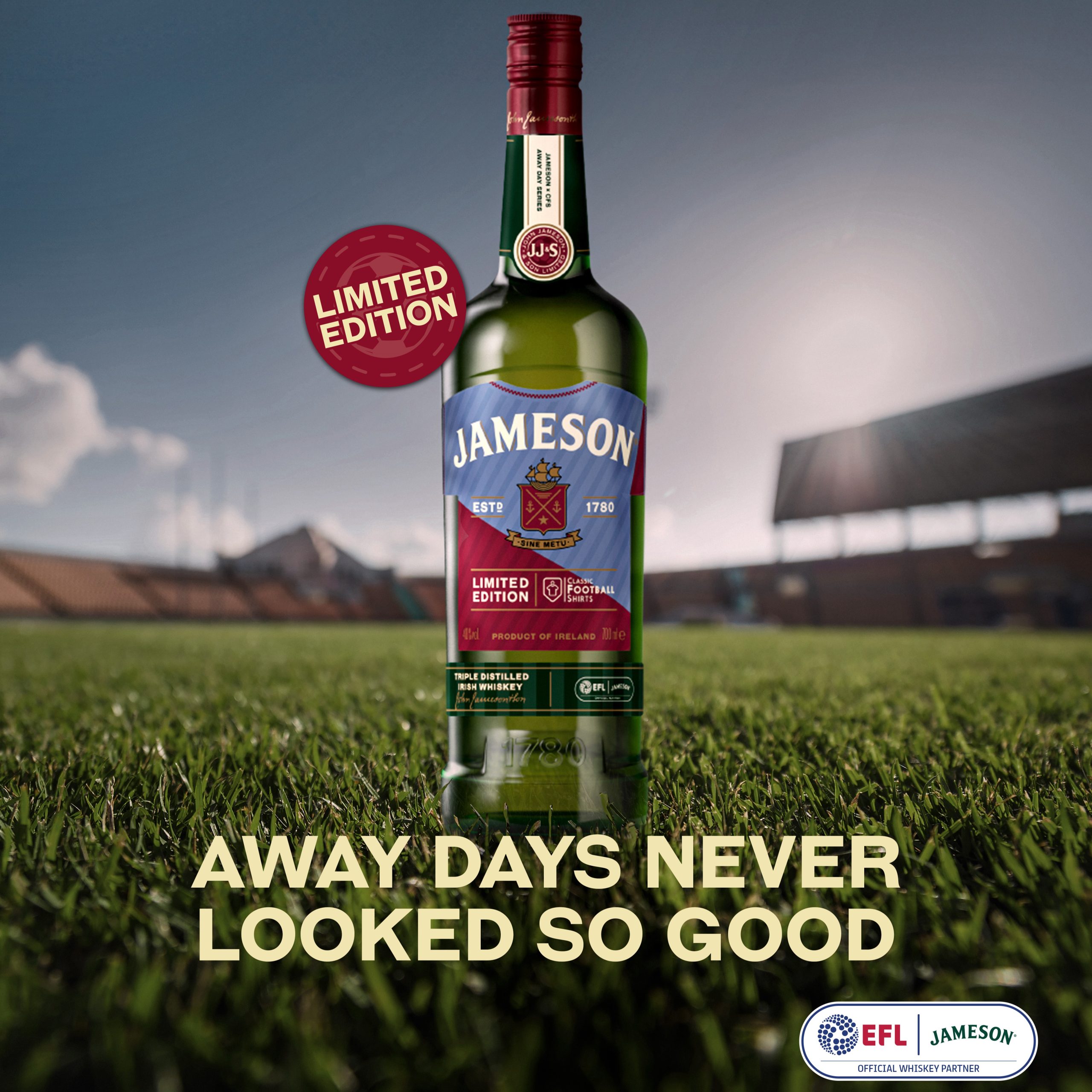 Jameson and Classic Football Shirts team up to create a limited edition ...