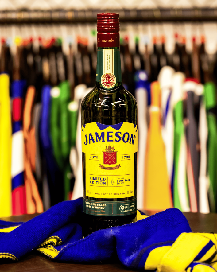 Jameson and Classic Football Shirts team up to create a limited edition ...