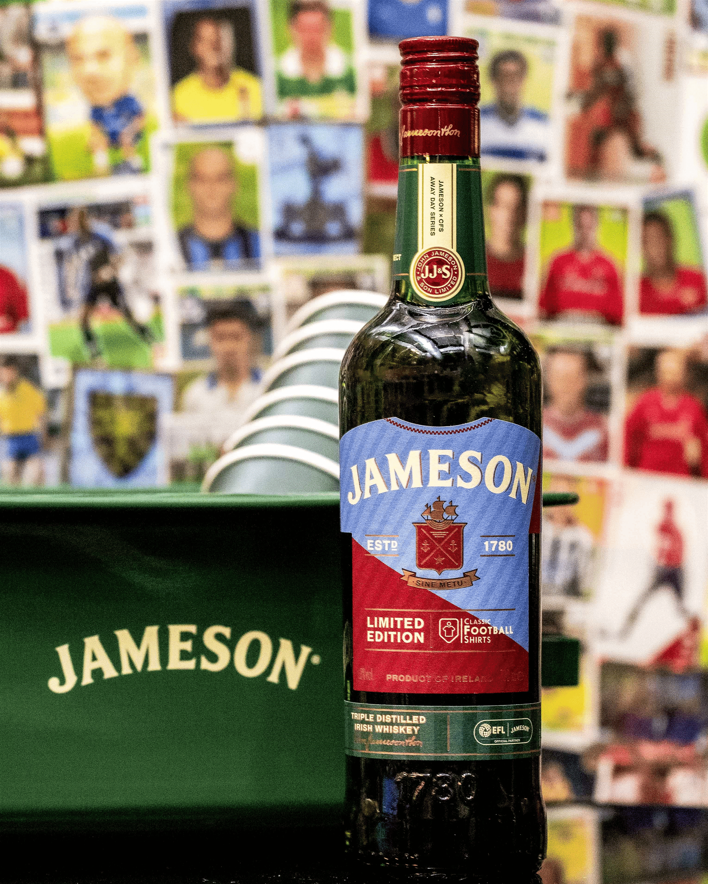 Jameson and Classic Football Shirts team up to create a limited edition ...
